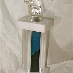 Musical Trophy - Music Note Award - Critics Choice - Marble and Silver ...