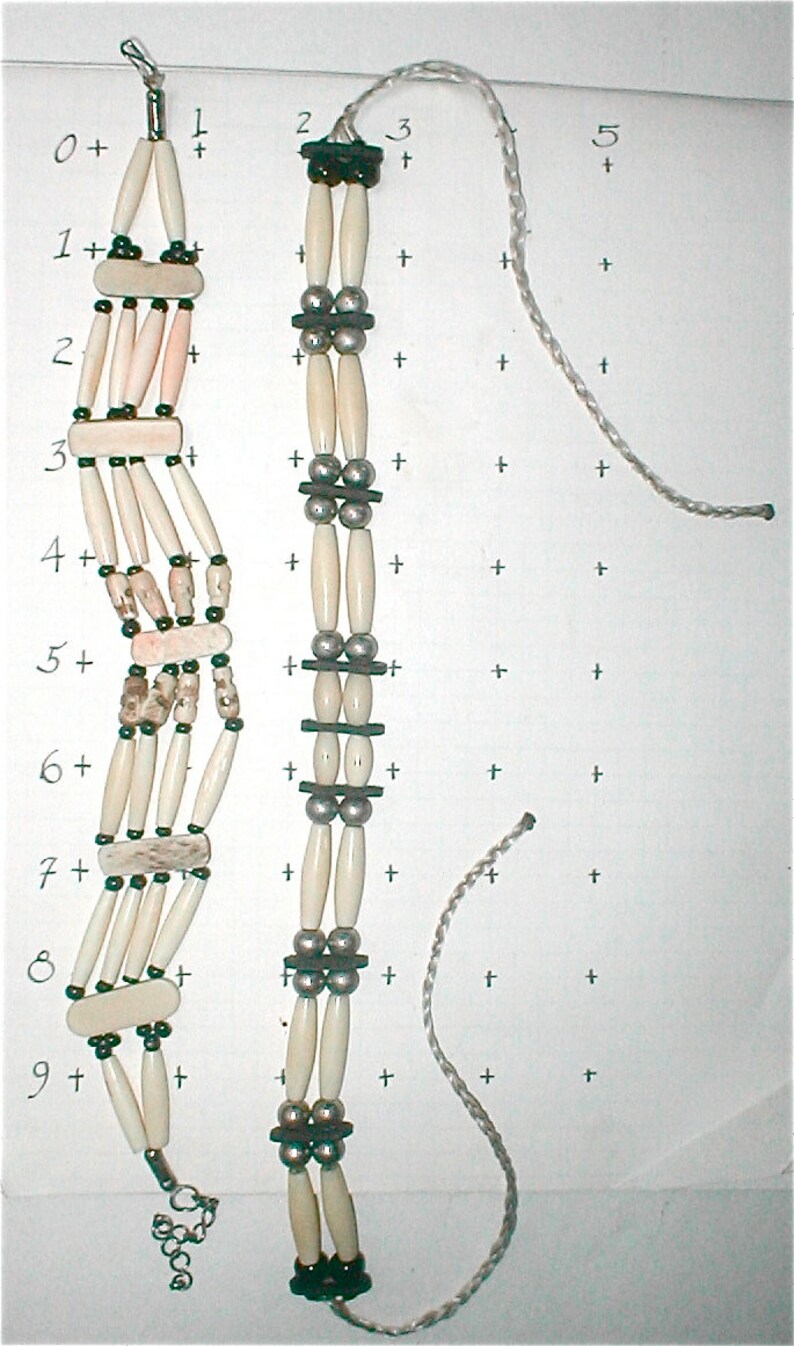 Native American Bone Pipe Bead Necklaces Choker Length Classic - Etsy