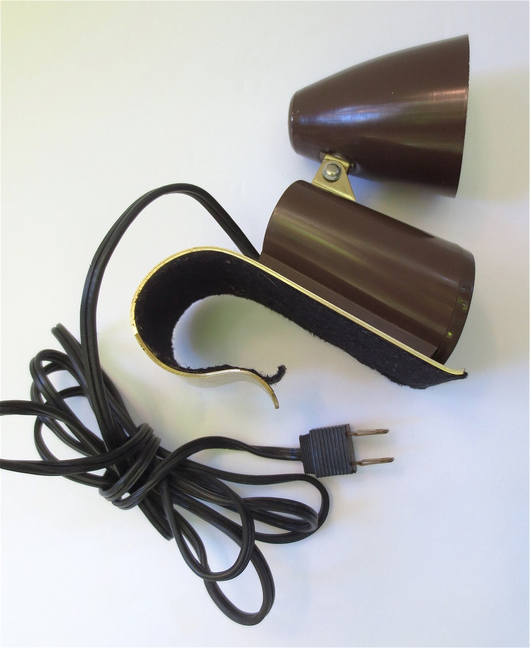 Tensor Mid Century Clip on Lamp Bedpost Ready Shelf Lamp - Etsy