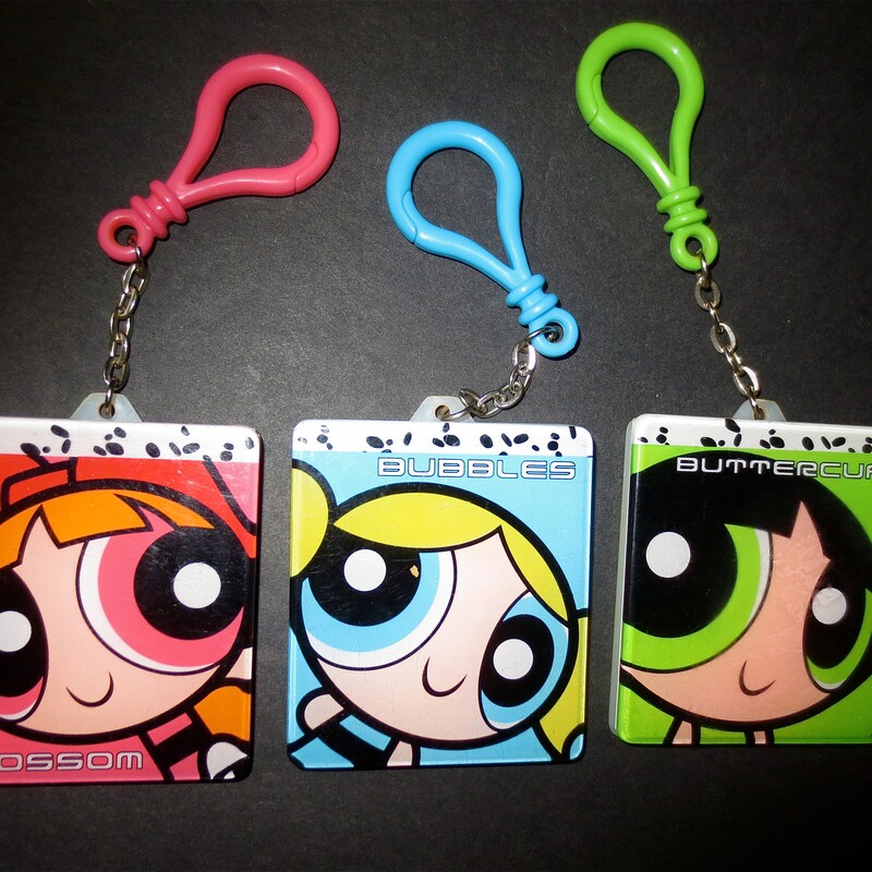 Powerpuff Girls Keychain - Etsy