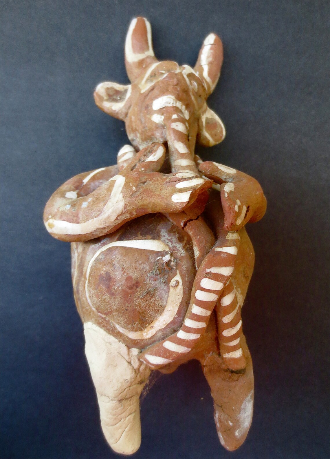 Ceramic Clay Whistle Monster Demon Prankster Old Ceramic | Etsy