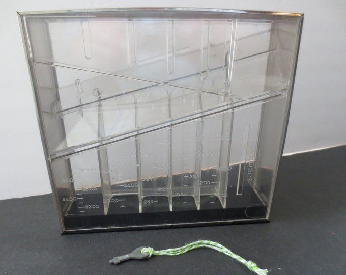 Clear Plastic Bank Coin Sorter - Ready for Coin Rolls Vintage - Etsy
