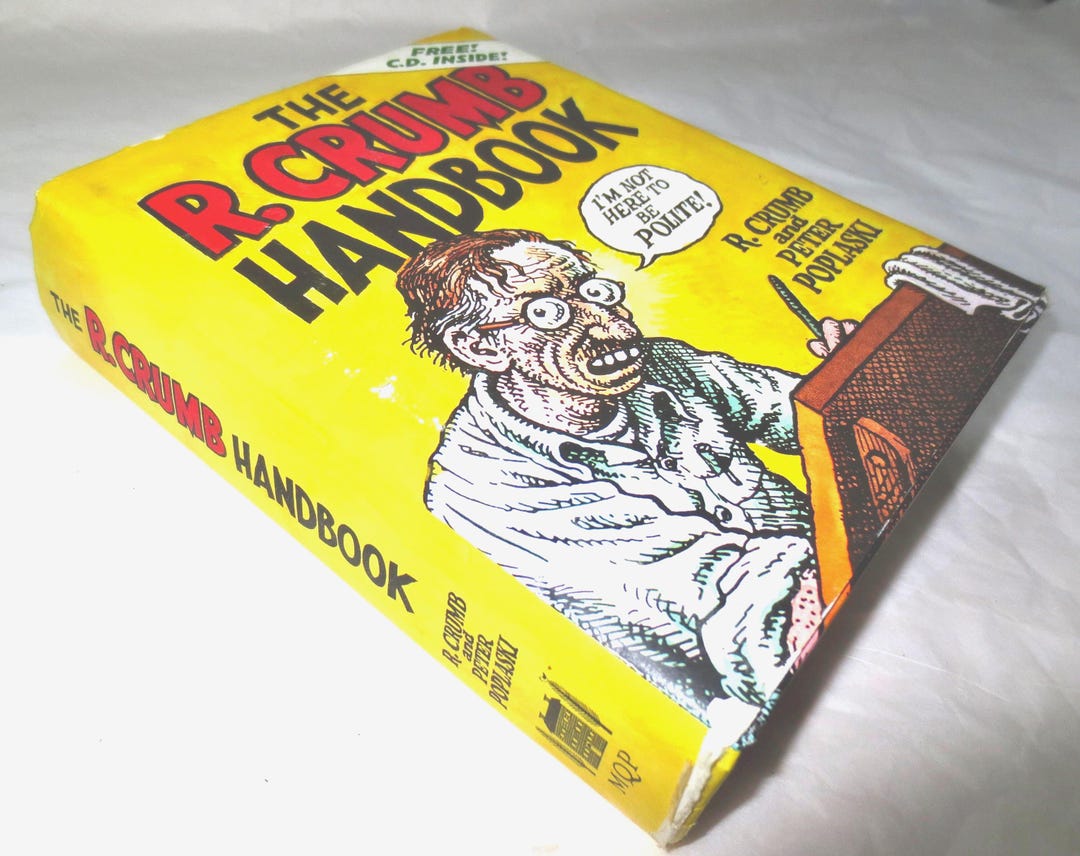 R. Crumb Handbook - Cartoonist - Published 2005 - Iconic Creative of ...
