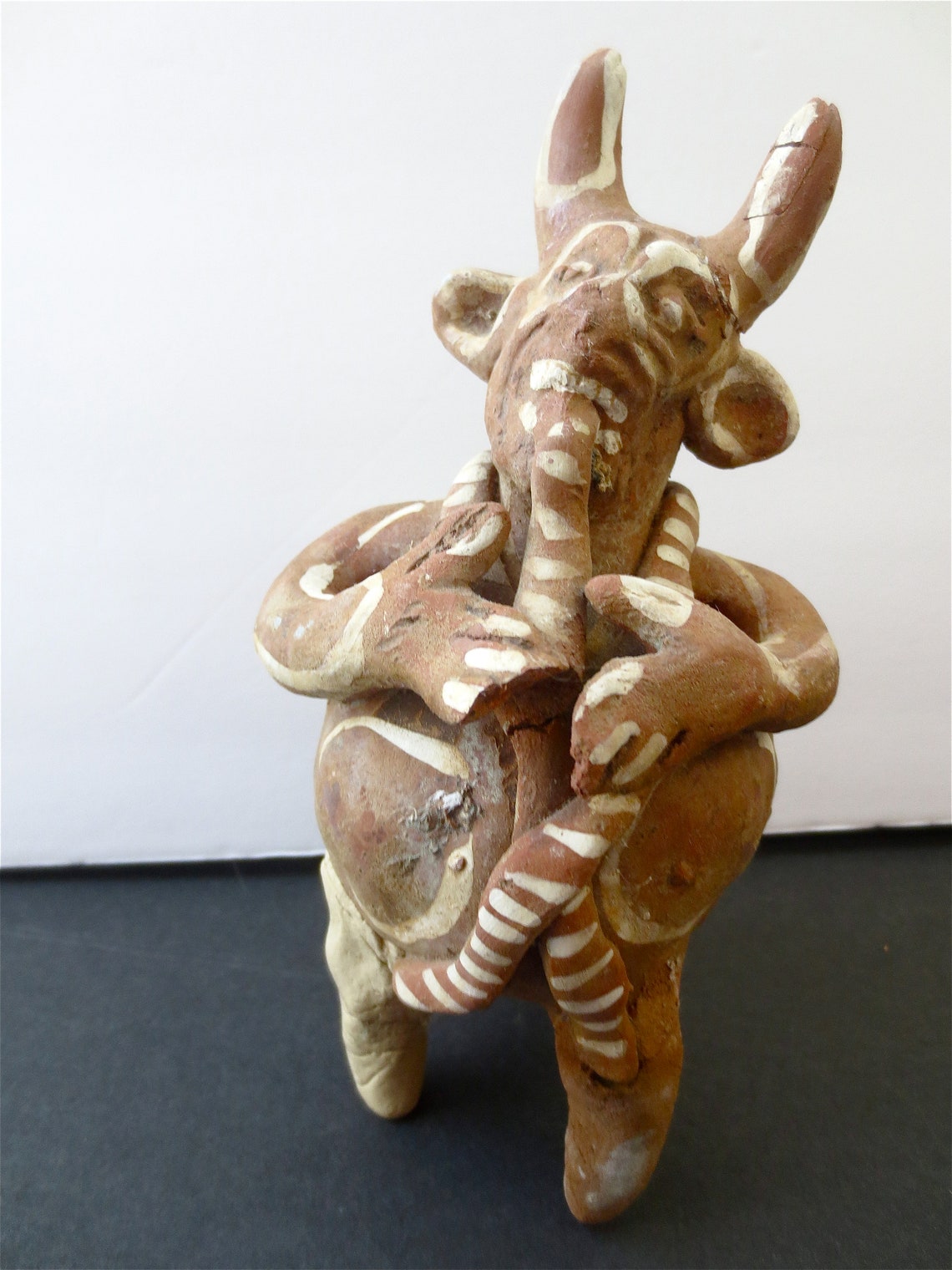 Ceramic Clay Whistle Monster Demon Prankster Old Ceramic | Etsy