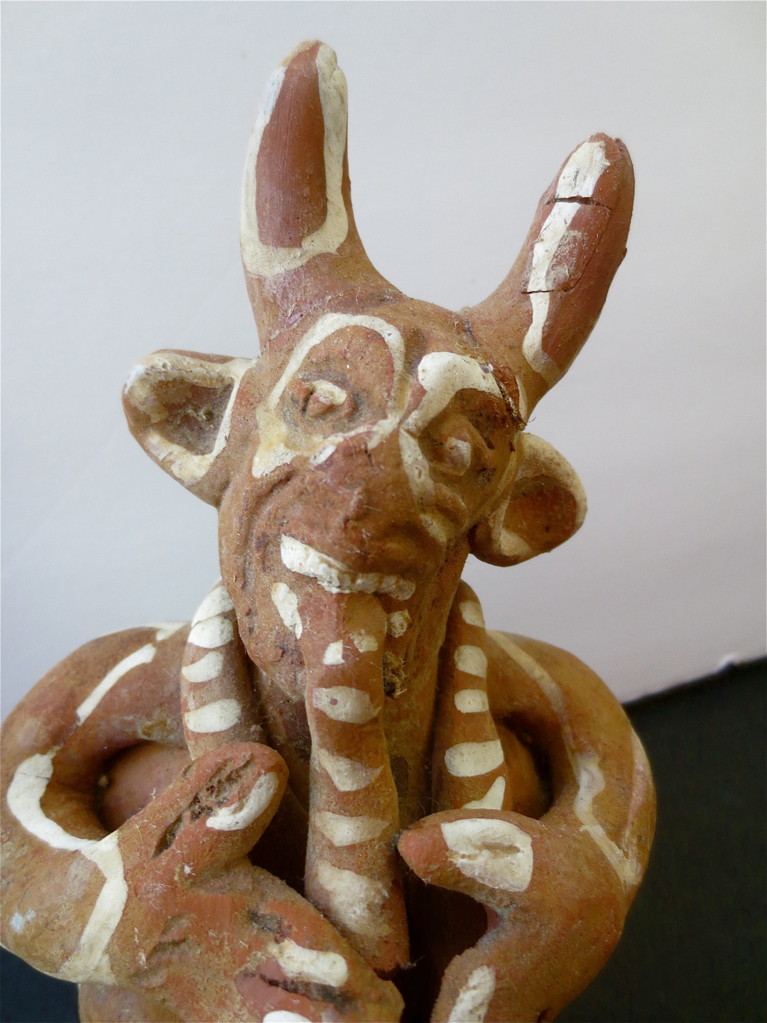 Ceramic Clay Whistle Monster Demon Prankster Old Ceramic Pottery ...