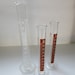 Lab Graduated Measuring Vials - Vintage 50s KIMAX Laboratory Vials ...