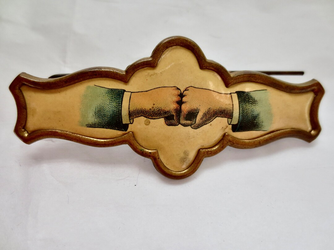 Rare Fist Bump Odd Fellows Pin Member Badge Society Membership Jewelry ...