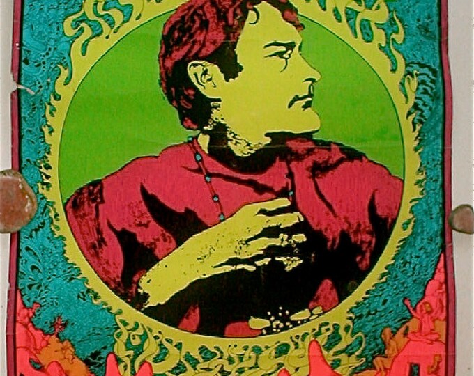 Original 1969 Timothy Leary for Governor Psychedelic Poster - Come ...