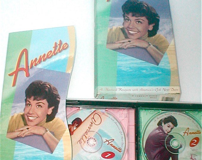 Annette Funicello Compilation CD Set of Songs Sung by Americas ...