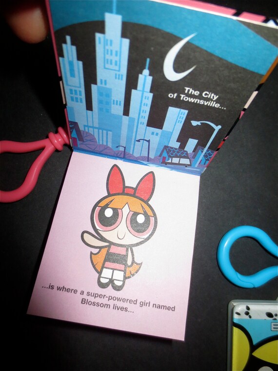 PowerPuff Girls Activity Book- Key Chain - Set of All… - Gem
