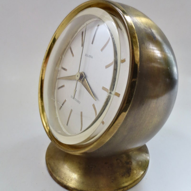 Vintage Desk Clock - Etsy