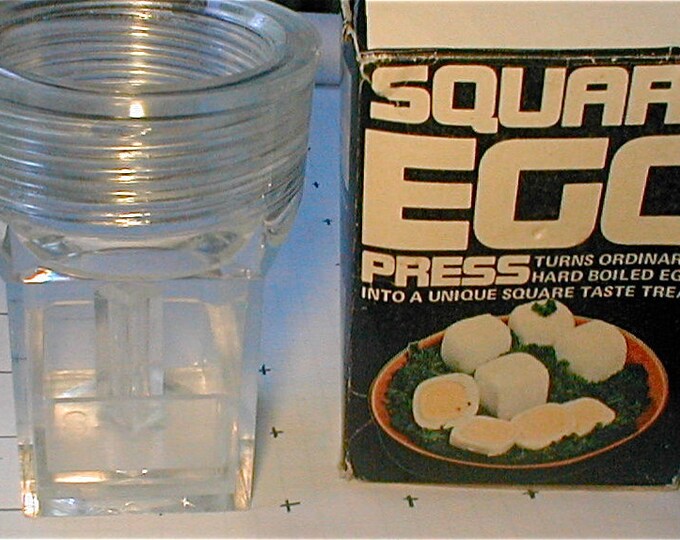 The Square Egg Maker - Vintage Kitchen Necessary - Make Hard Boiled ...