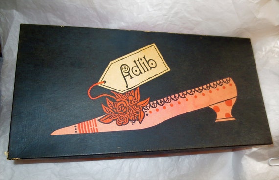Vintage 1967 Adlib Shoe Box MOD Shoebox Classic 60s | Etsy