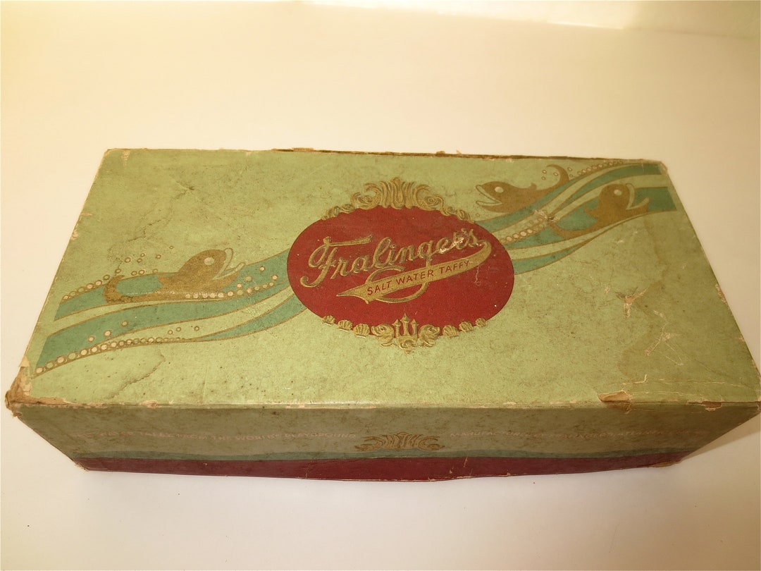 Fralinger's Salt Water Taffy Box - From Atlantic City - the World's ...