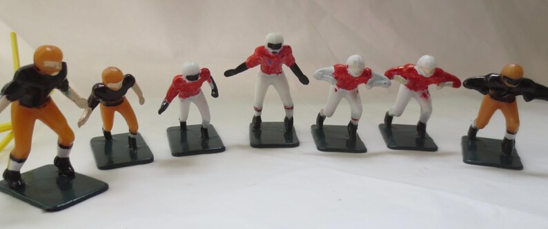 1974 Football Party Cake Toppers - 7 Team Players - Wilton - Go TEAM ...