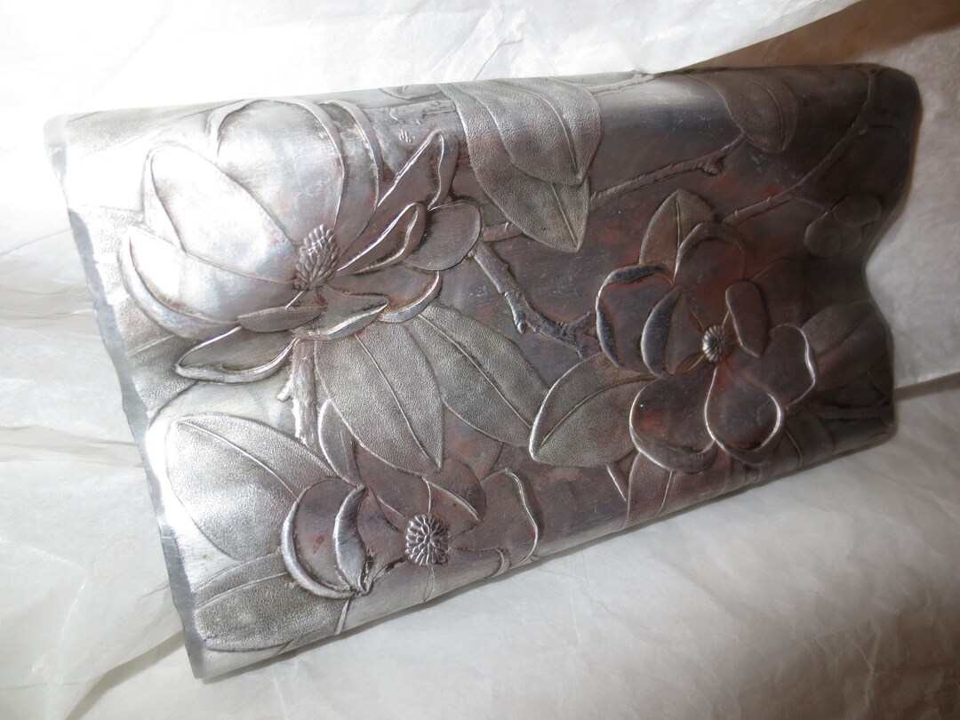 Wendell August Forge - Aluminum Pin Tray - Hand Forged Metal - Flowered ...