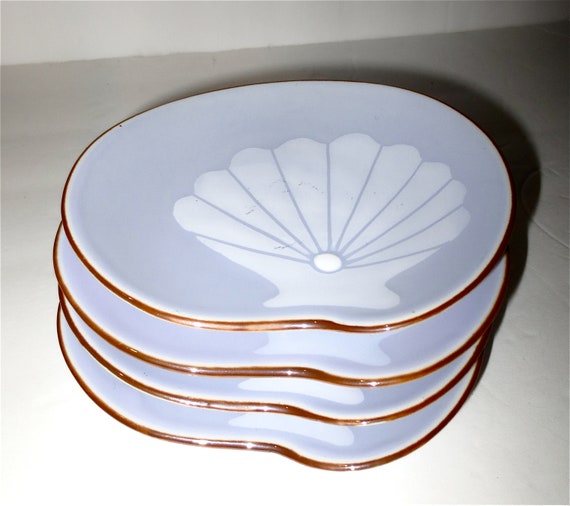 Scallop Shell Dishes - Japan Made Porcelain Serving -… - Gem