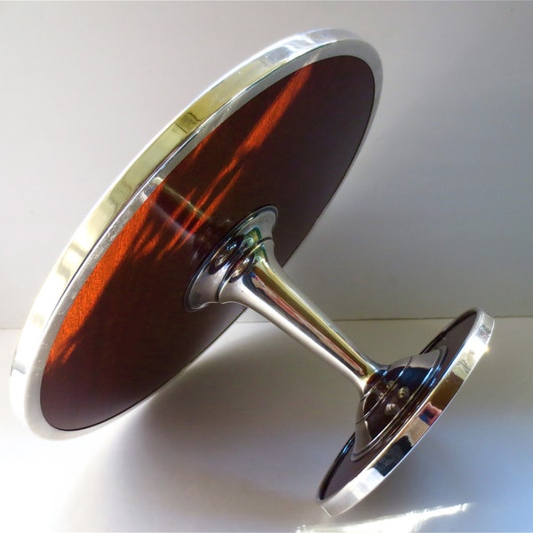 Chrome Cake Stand - Etsy