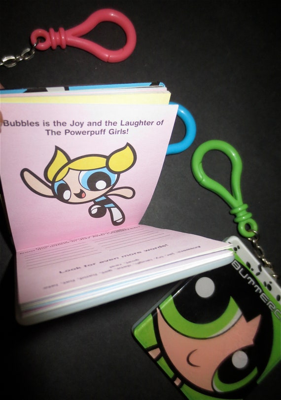 PowerPuff Girls Activity Book- Key Chain - Set of All… - Gem