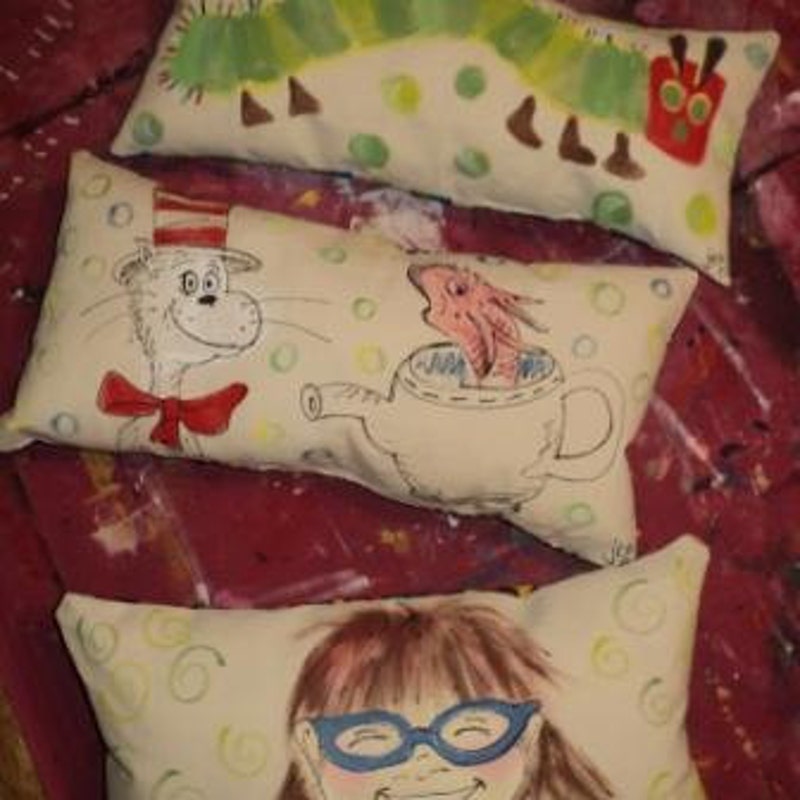 Character Pillow - Etsy
