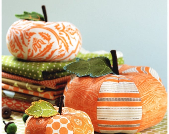 Pumpkin Sewing Pattern PDF Sewing Pattern Patchwork Pumpkins Pumpkin ...
