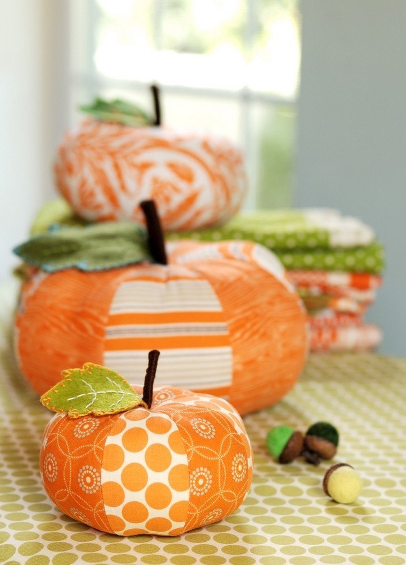 Pumpkin Sewing Pattern PDF Sewing Pattern Patchwork Pumpkins - Etsy Canada