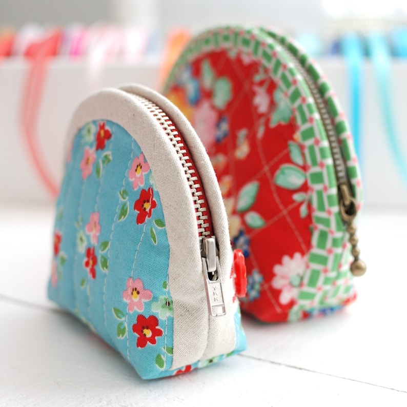 PDF Quilted Notions Pouch Sewing Pattern - Zipper Pouch - Etsy