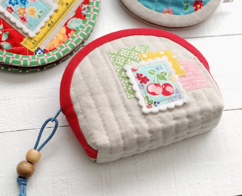 PDF Quilted Notions Pouch Sewing Pattern Zipper Pouch | Etsy