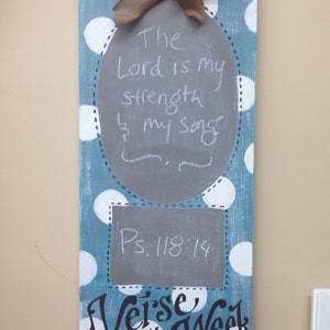 Verse of the Week Chalkboard Polkadot Greige Bible Verse Scripture ...