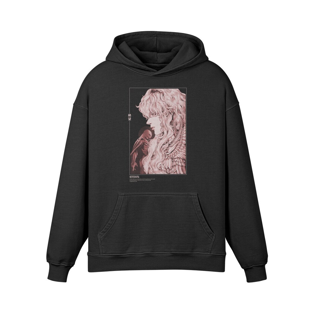 Berserk Griffith Oversized Faded Hoodie - Etsy