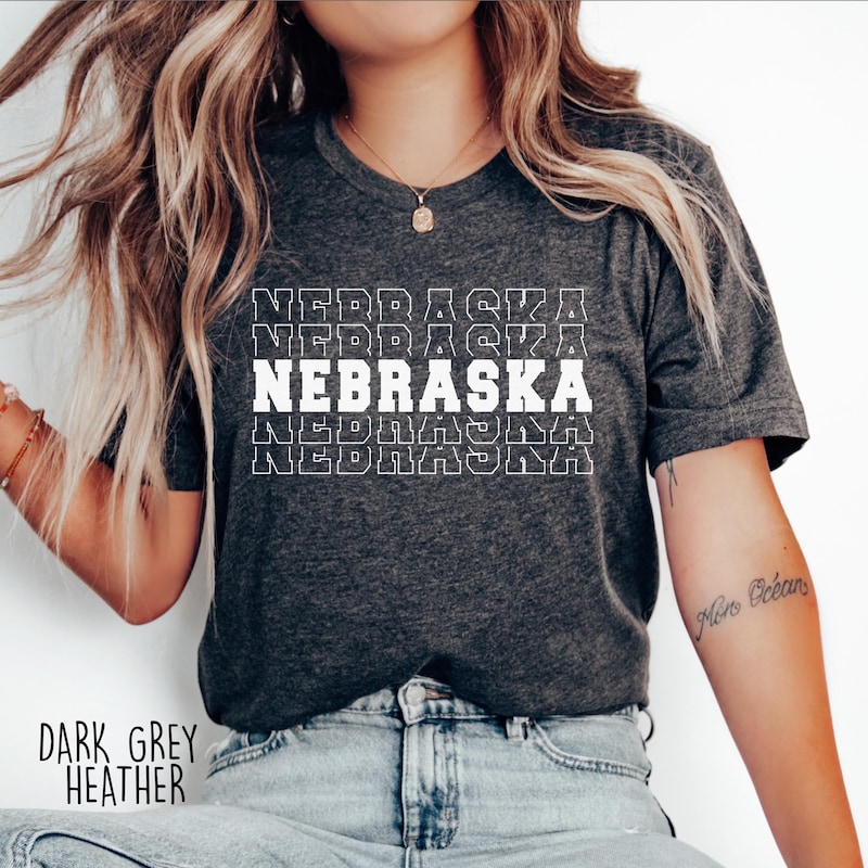 Nebraska Shirt - Etsy