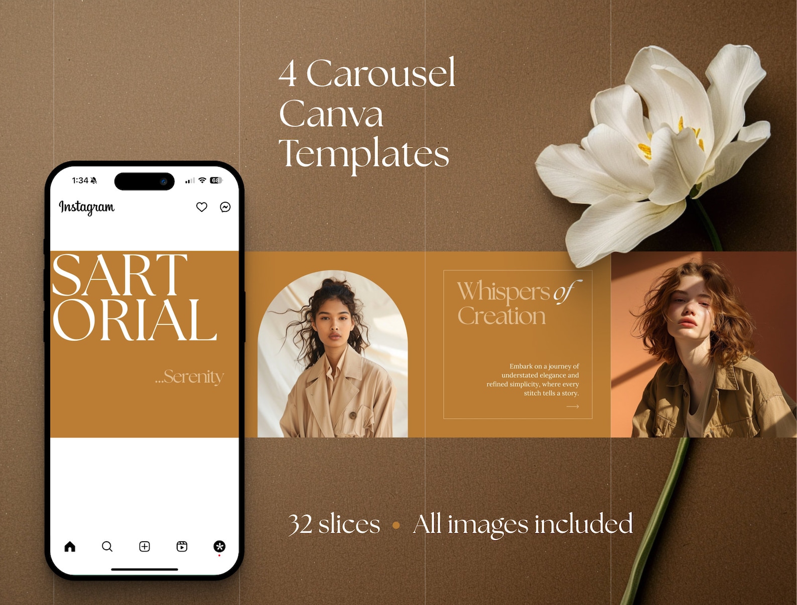 Luxury Marketing Carousel Templates, Canva Templates, Ad Carousel ...