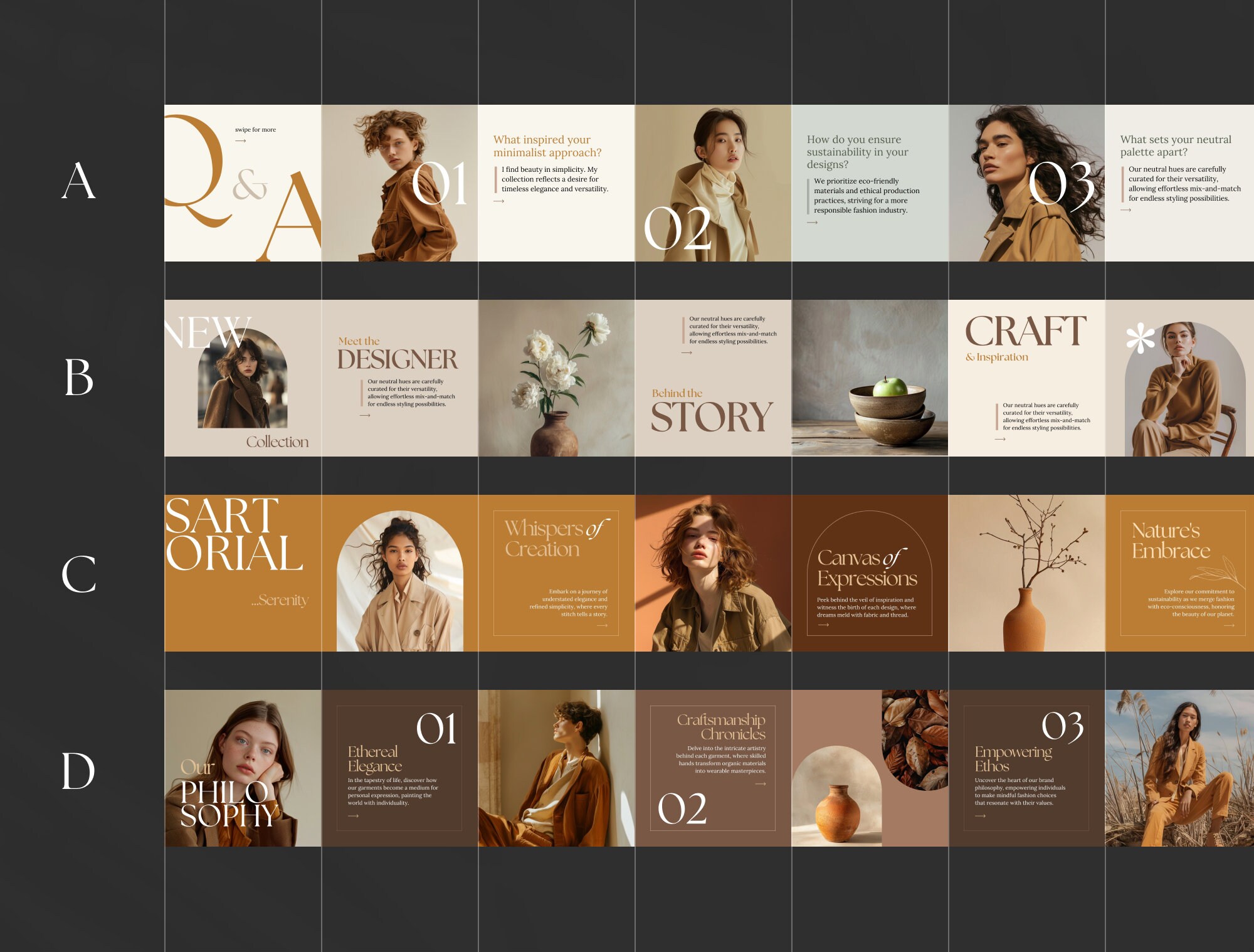 Luxury Marketing Carousel Templates, Canva Templates, Ad Carousel ...