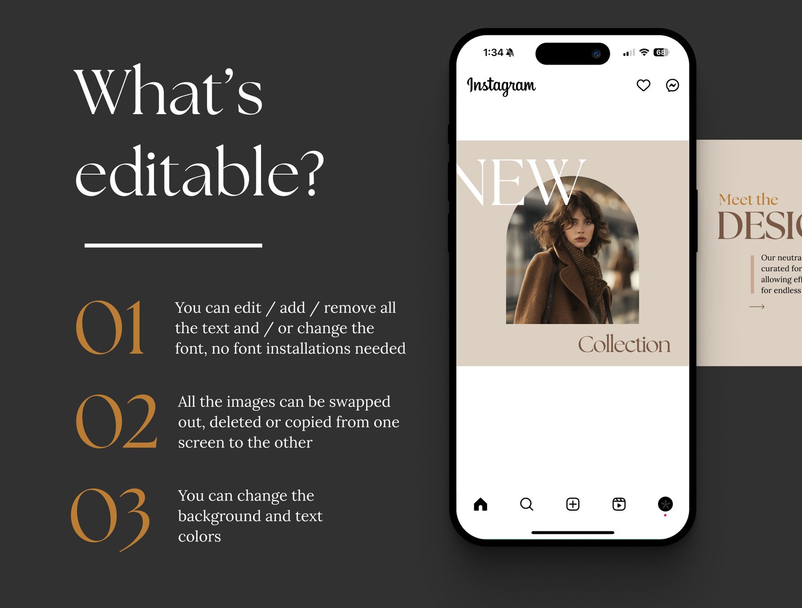 Luxury Marketing Carousel Templates, Canva Templates, Ad Carousel ...