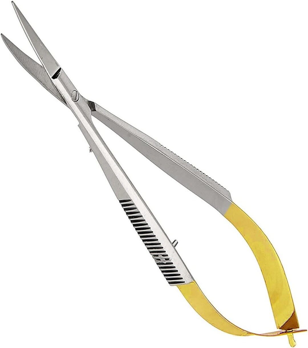 4.75" Embroidery Snips Scissors Half Gold Curved Trimming Threads - Etsy