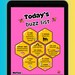 Today's Buzz List to Do List Template Digital Daily Planner Printable ...