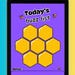 Today's Buzz List to Do List Template Digital Daily Planner Printable ...