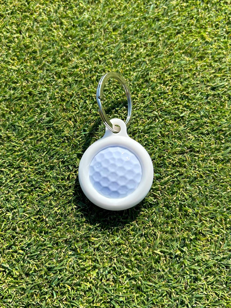 Golf Ball Keychain | Golf Bag Tag | Golf Ball Marker | REAL Golf Ball ...