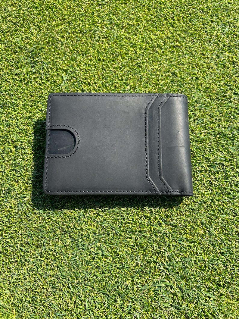 Custom Golf Ball Wallet | Personalized Leather Wallet | REAL Golf Ball ...
