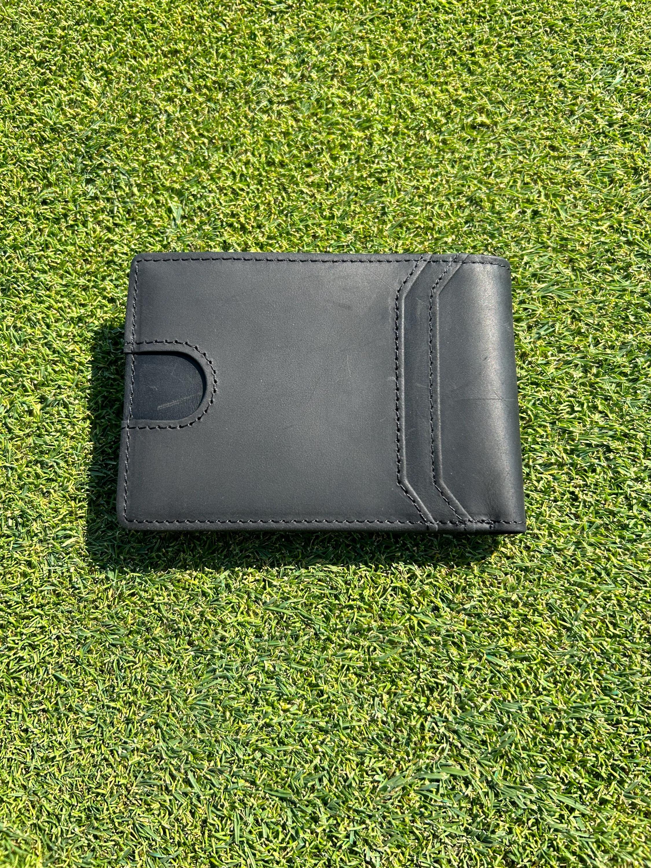 Custom Golf Ball Wallet | Personalized Leather Wallet | REAL Golf Ball ...