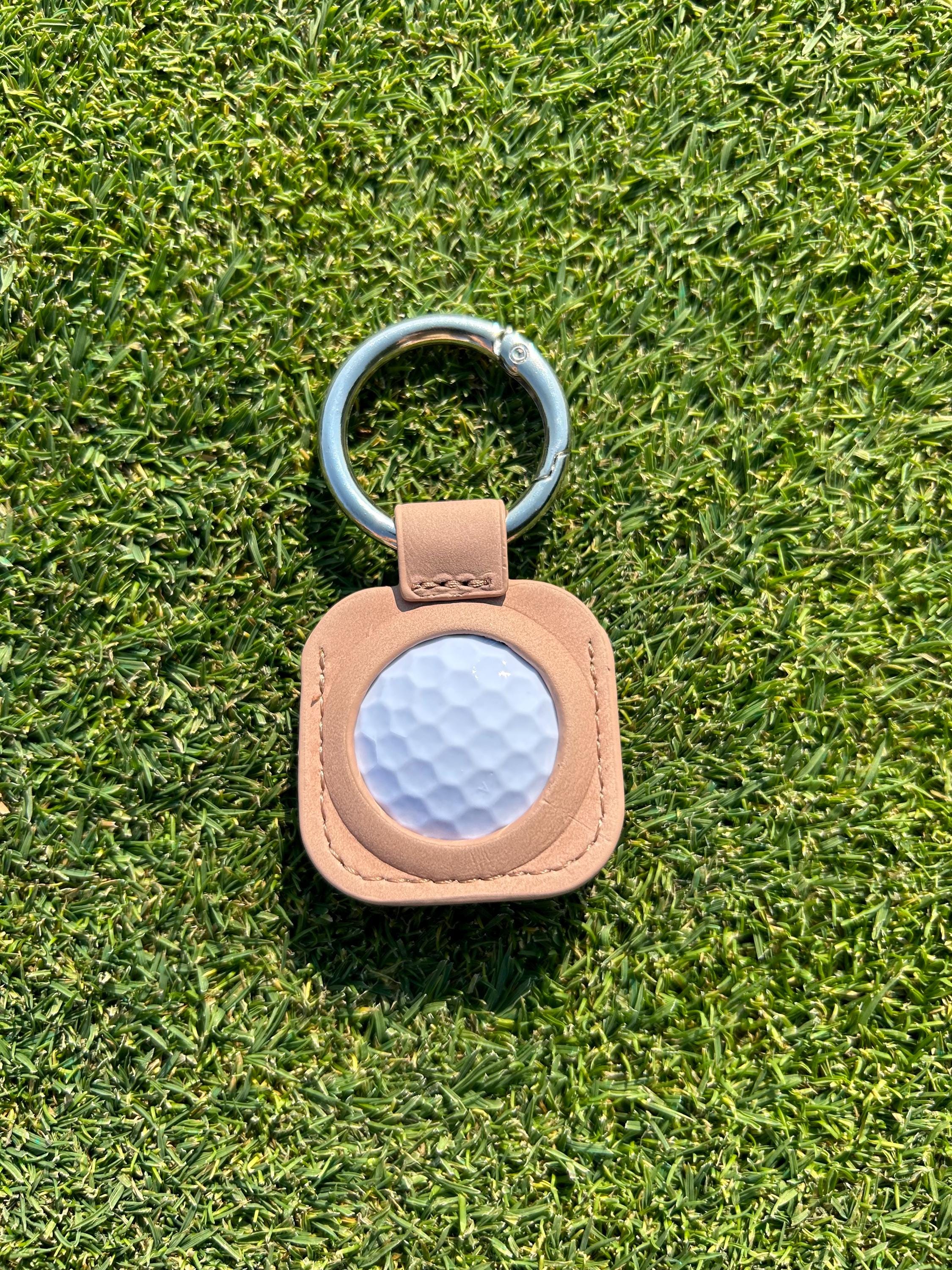 Golf Ball Keychain | Golf Bag Tag | Golf Ball Marker | REAL Golf Ball ...