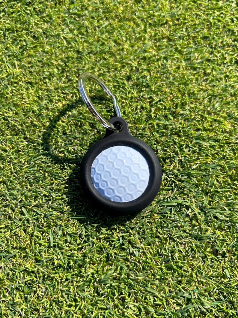 Golf Ball Keychain | Golf Bag Tag | Golf Ball Marker | REAL Golf Ball ...