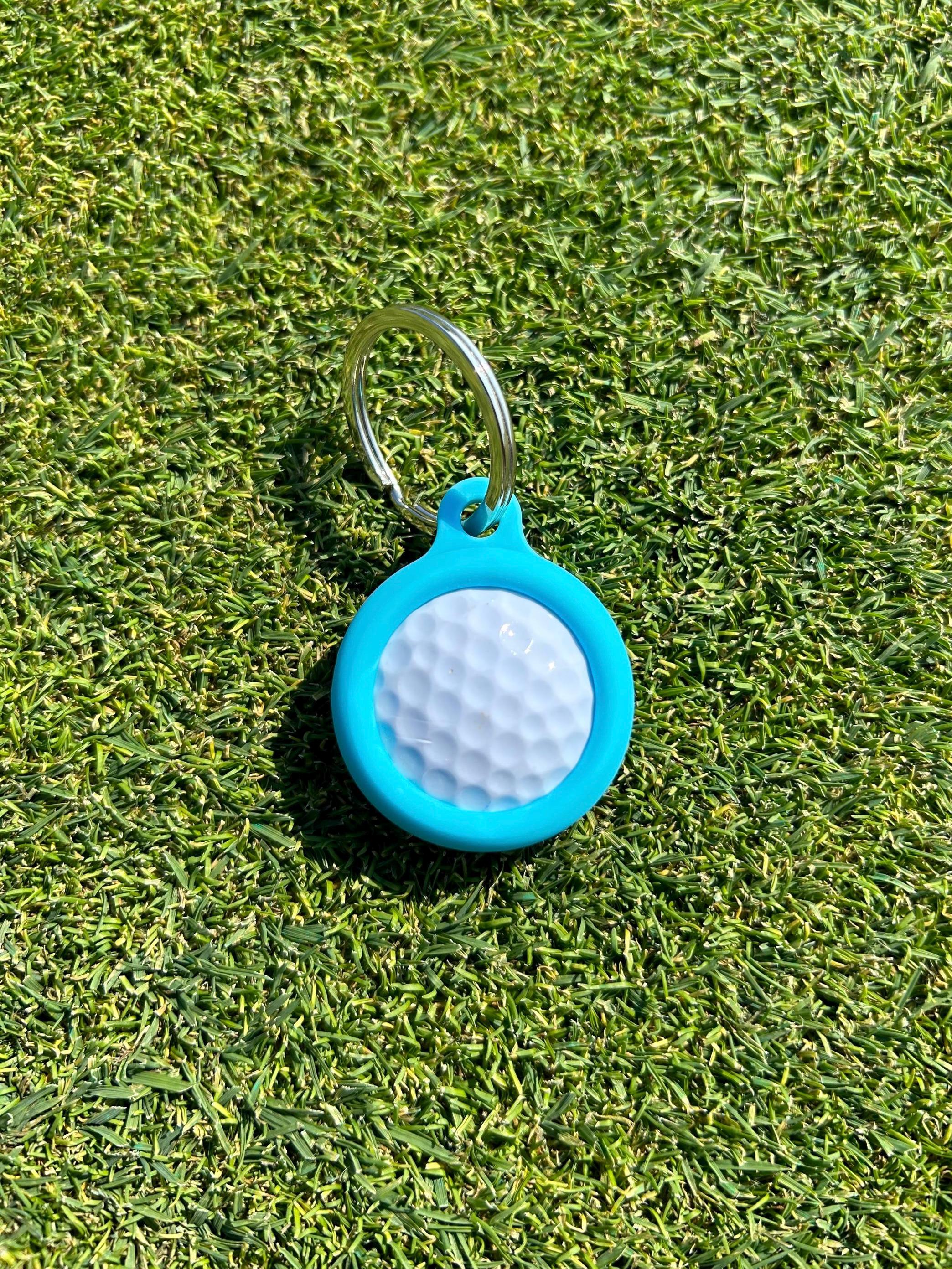 Golf Ball Keychain | Golf Bag Tag | Golf Ball Marker | REAL Golf Ball ...