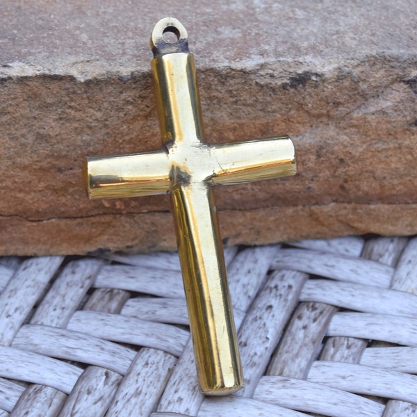Brass Cross - Etsy