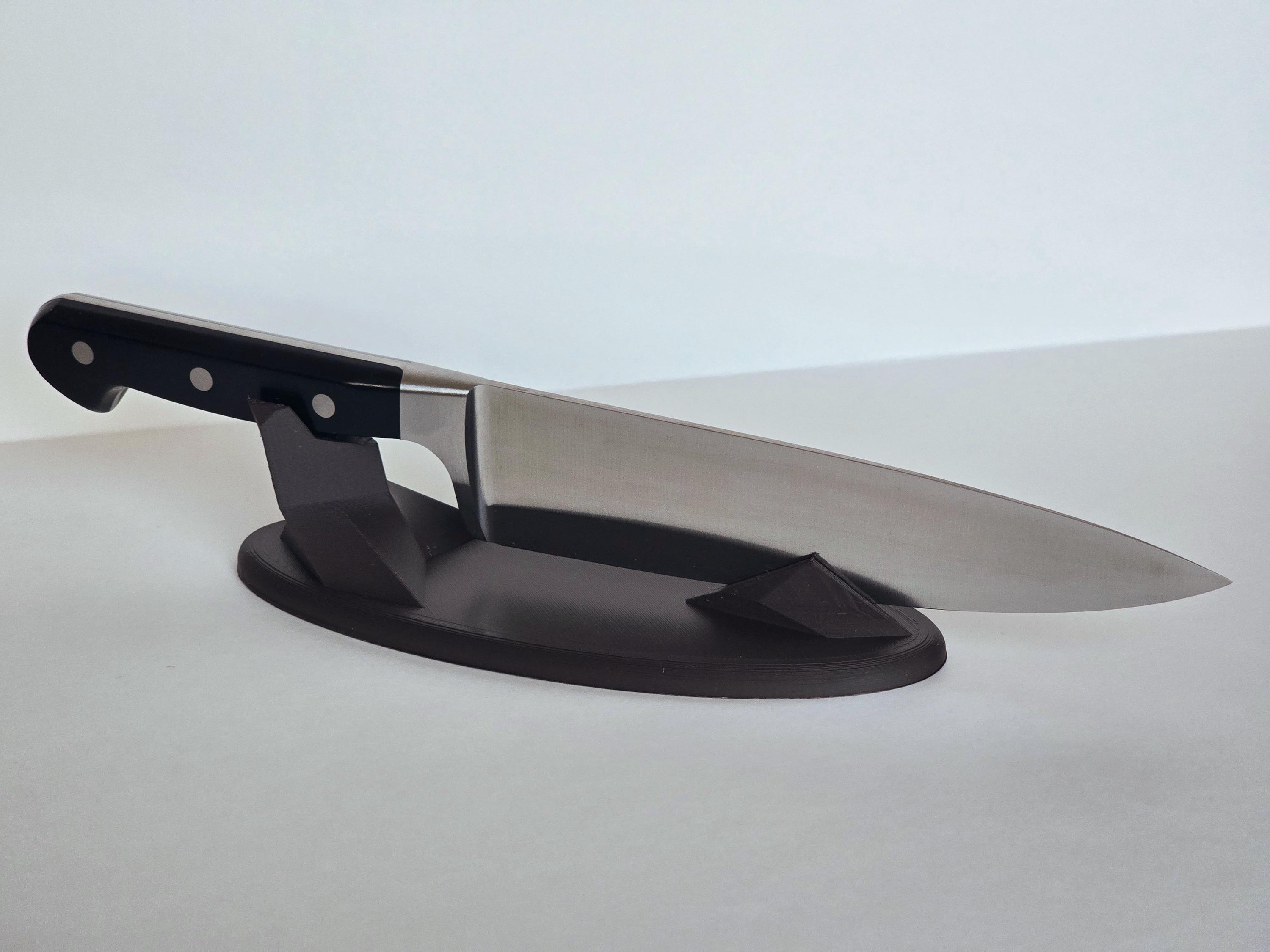 Elegant 3D Printed Chef Knife Display Stand - Etsy