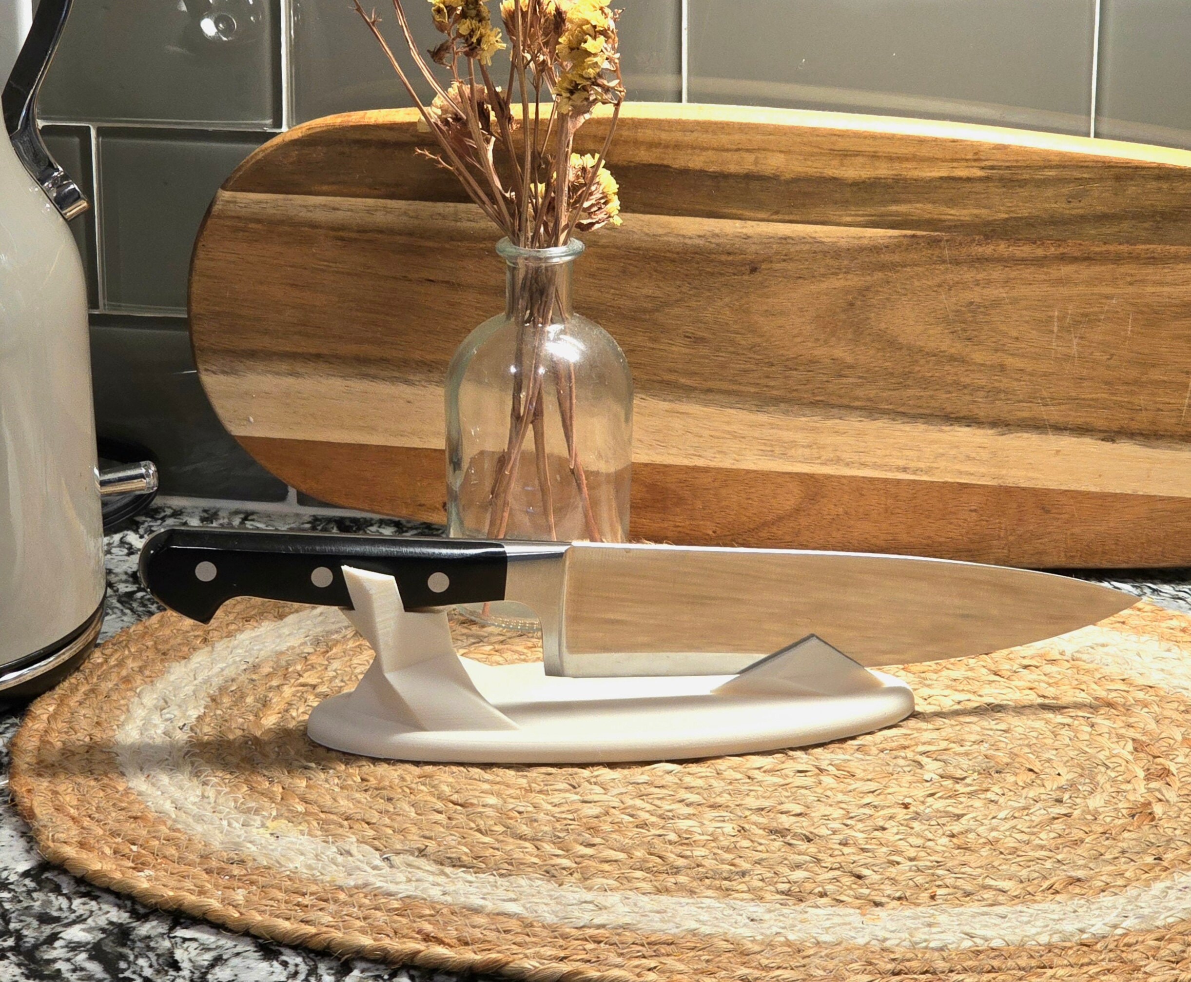 Elegant 3D Printed Chef Knife Display Stand - Etsy