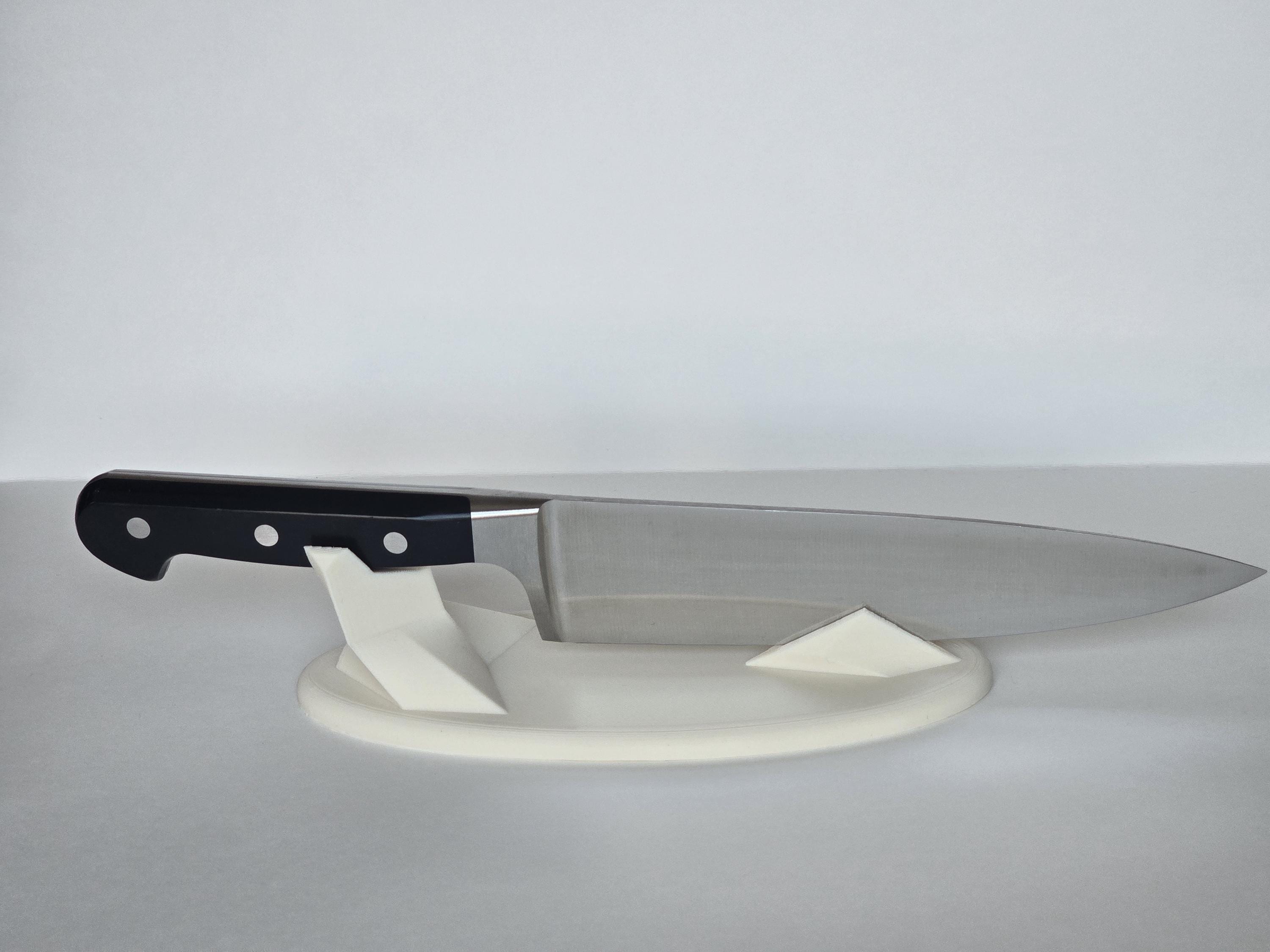 Elegant 3D Printed Chef Knife Display Stand - Etsy