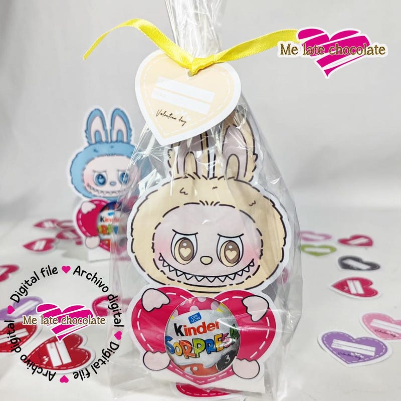 Molde de labubu para imprimir - Etsy México