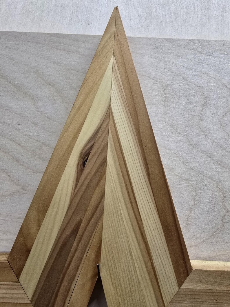 28 1/4 Inch Cedar Strip 5 Point Star Natural Matte Finish **FREE ...