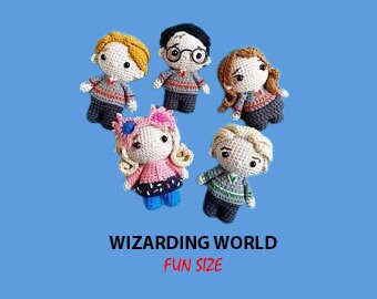 Wizarding World Characters 5in1 Bundle Patterns Wizarding World ...